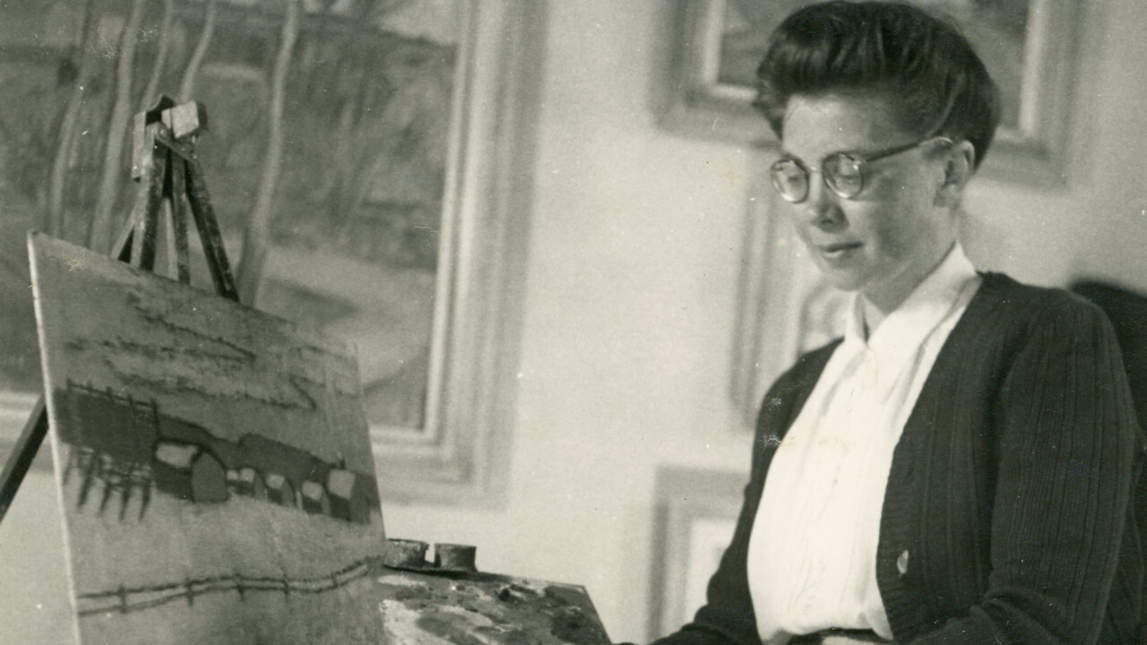 Lärarinnan som blev konstnär