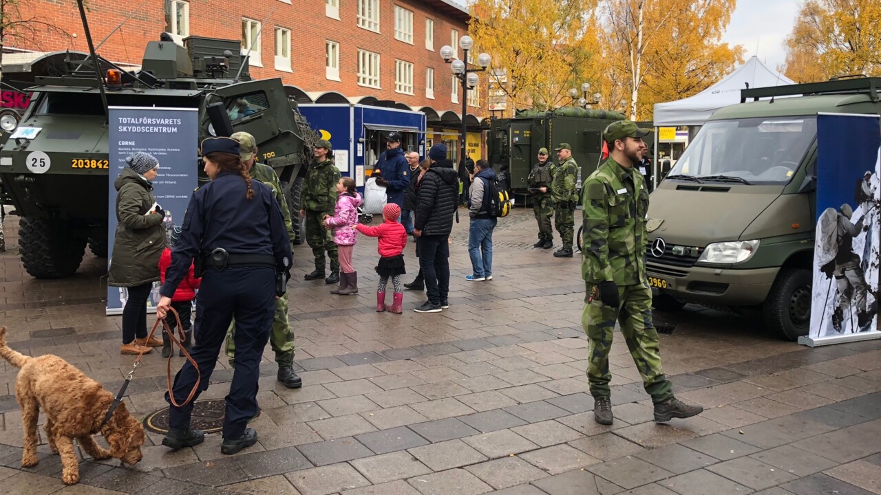 Europeiska CBRNE-centret deltar under Beredskapsdagen i Umeå Europeiska CBRNE-centret deltar under Beredskapsdagen i Umeå