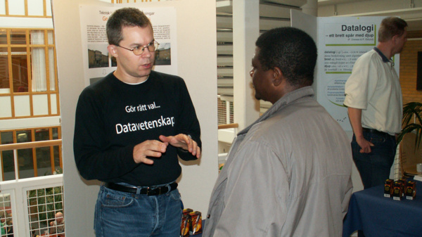 Niclas Börlin receive the Talbert Abrams Award