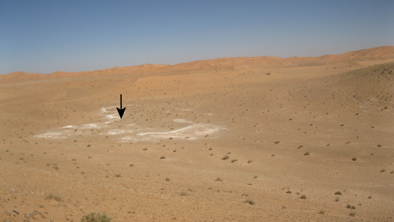 Bevis för att det funnits sjöar i Saharaöknen